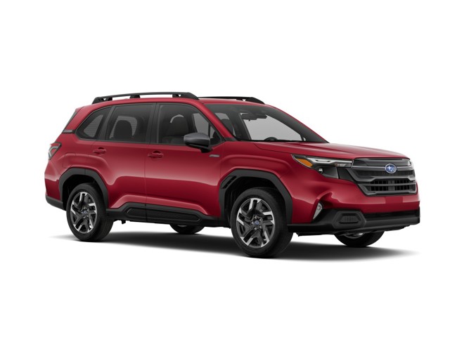 New CRIMSON RED PEARL 2025 Subaru Forester Hybrid Premium for Sale in ...